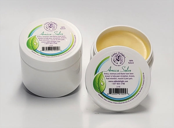Arnica Salve 2 oz. Jar – Udder Delight Natural Skincare